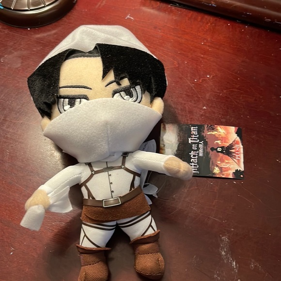 Toys | Attack On Titan Levi Stuffed Plush | Poshmark